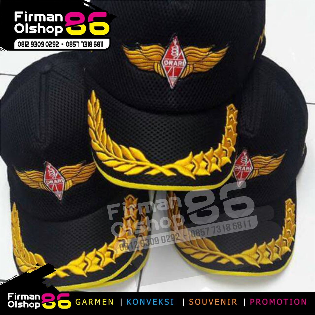 Jual TOPI ORARI WING TOPI JARING ORARI TOPI HITAM ORARI EKLUSIF ...