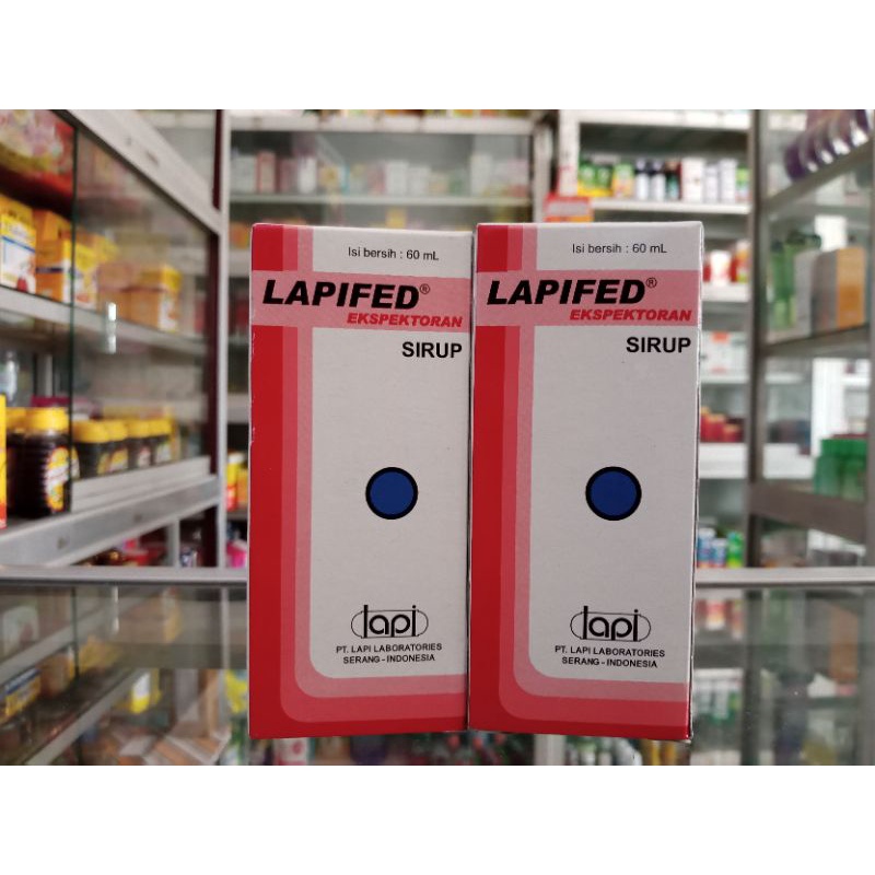 Jual LAPIFED EKSPEKTORAN SIRUP 60 ml - ED 03/2025 | Shopee Indonesia
