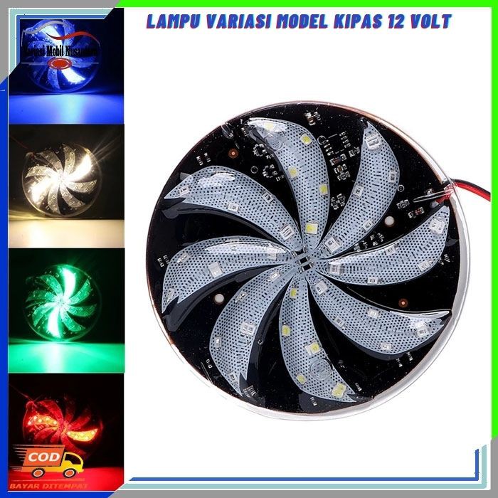 Jual Lampu Led Variasi Bulat Kabin Depan Model Kincir Angin Variasi ...