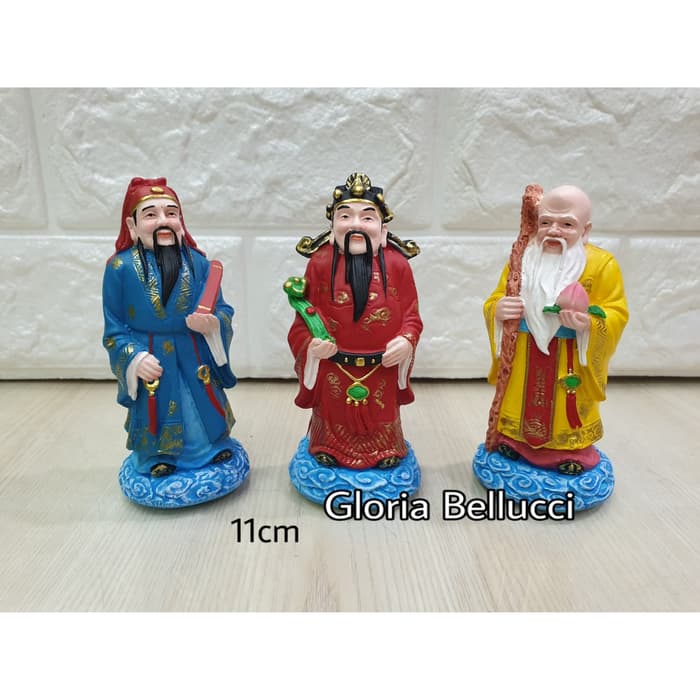 Jual Mars_venus - Patung Pajangan Dewa Fuluso Miniatur Fu Lu Shou ...