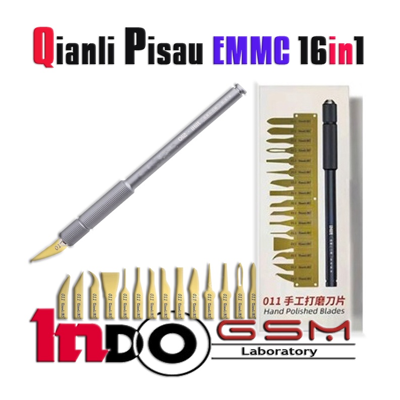 Jual Qianli Pisau EMMC 16in1 Pisau Bedah IC EMMC Pisau Service HP ...