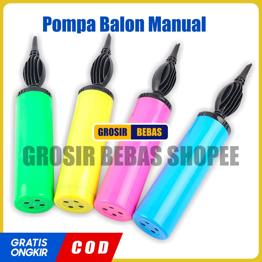 Jual POMPA BALON TANGAN / POMPA BALON MANUAL / POMPA BALON MURAH ...