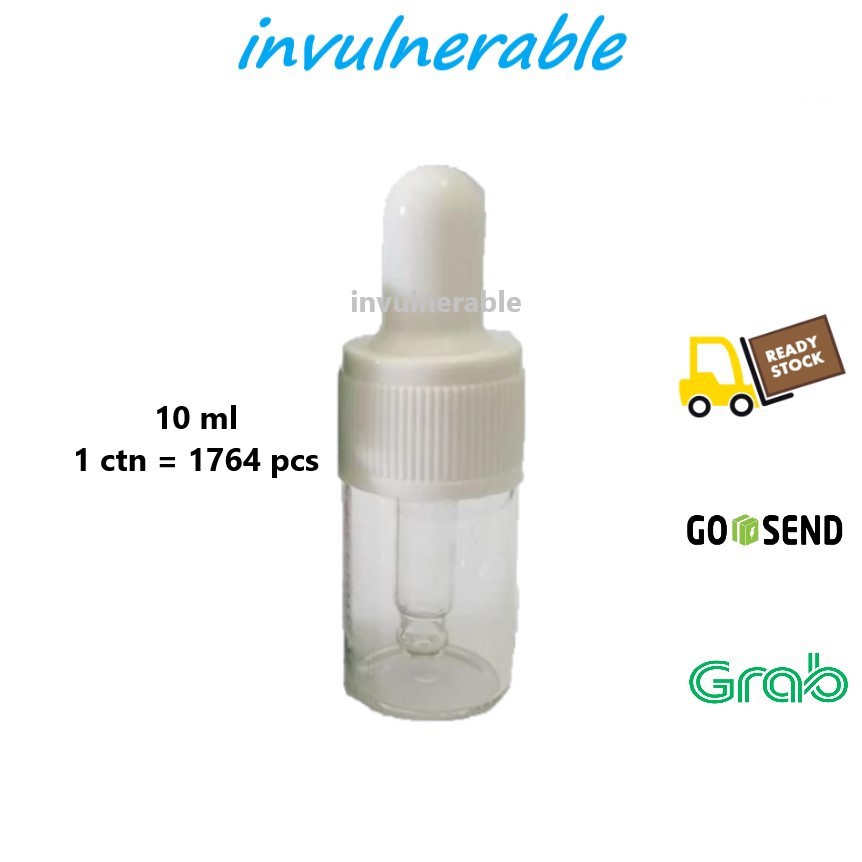 Jual Botol Pipet Kaca 10 ml - Botol Kaca Share in Jar | Shopee Indonesia