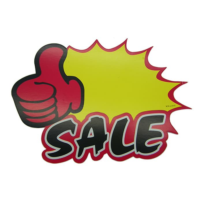 Jual STIKER PROMOSI SALE 1Pack Isi 10 PCS-BESAR | Shopee Indonesia