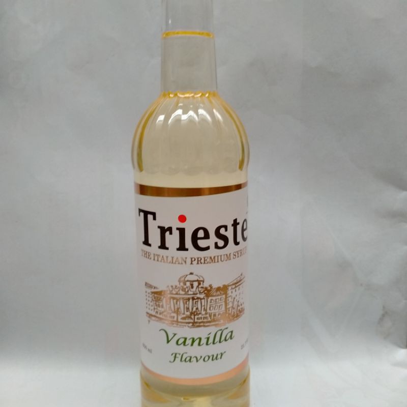 Jual THE ITALIAN PREMIUM SYRUP TRIESTE 650ML (VANILLA FLAVOUR SYRUP ...