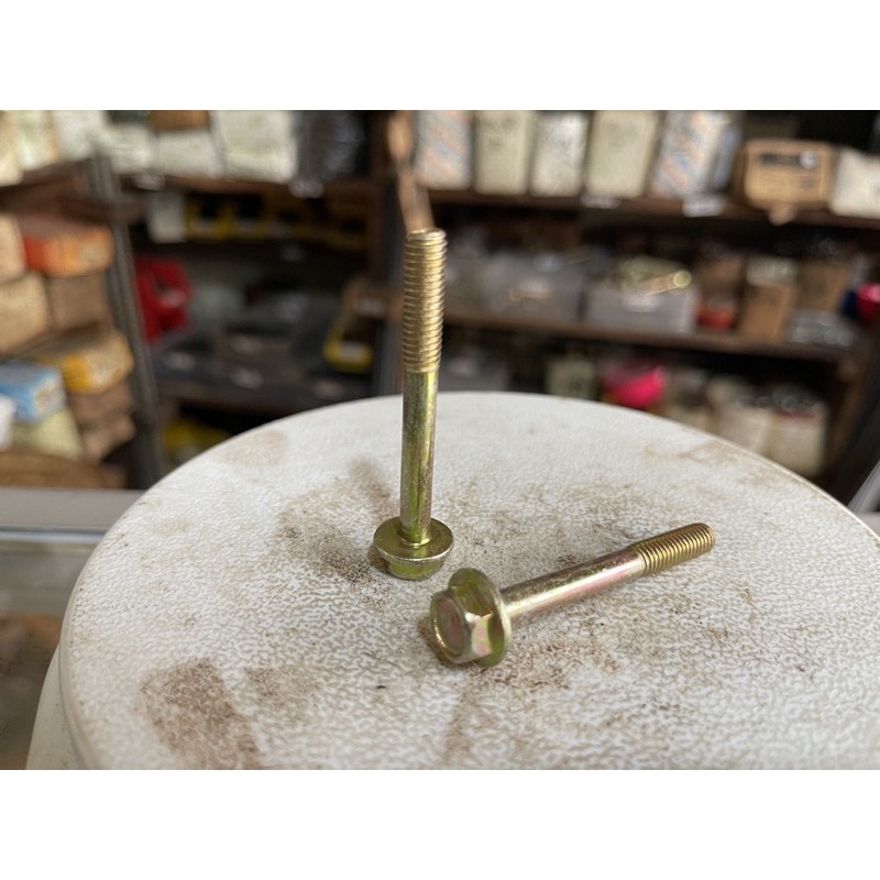 Jual BAUT FLANGE M6 x 50 - BAUT KUNING KUNCI 10 PANJANG 5 CM - BAUT TAPAK - BAUT TOPI | Shopee ...