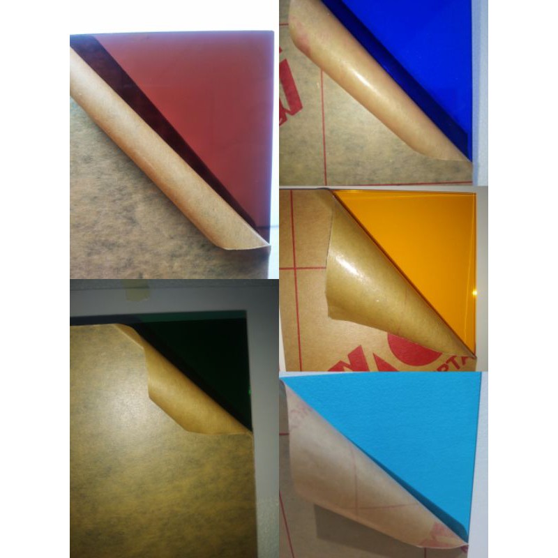 Jual Acrylic/akrilik lembaran 2mm/akrilik warna transparan ukuran A4 ...