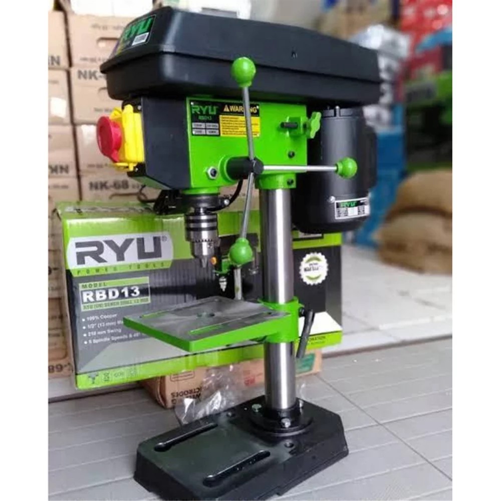 Jual Mesin Bor duduk Tekiro Ryu 13 mm bench drill RBD 13 | Shopee Indonesia