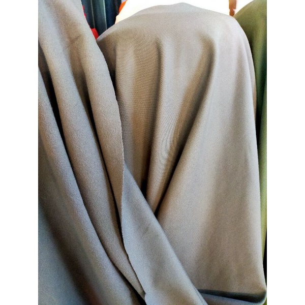 Jual Bahan Interlok stretch. Kain Suede Interlock Tebal. Interlock ...