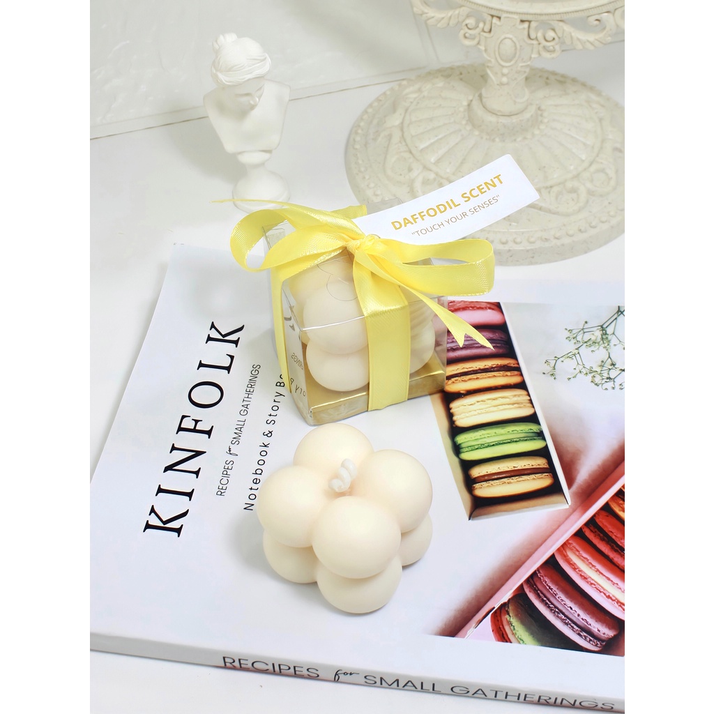 Jual Mini Bubble Scented Candle Korean Aesthethic (Lilin Aromaterapi ...