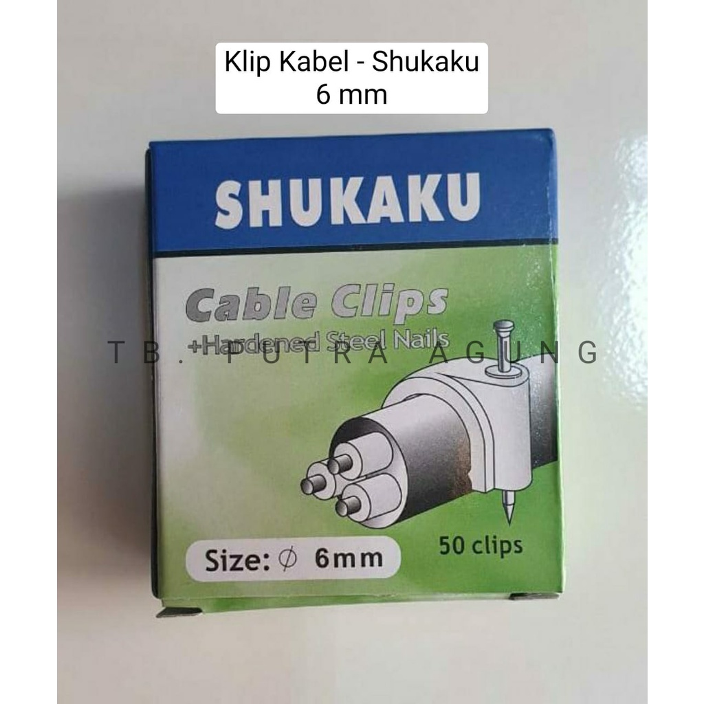 Jual Klip Kabel Merk Shukaku 6mm-12mm | Shopee Indonesia
