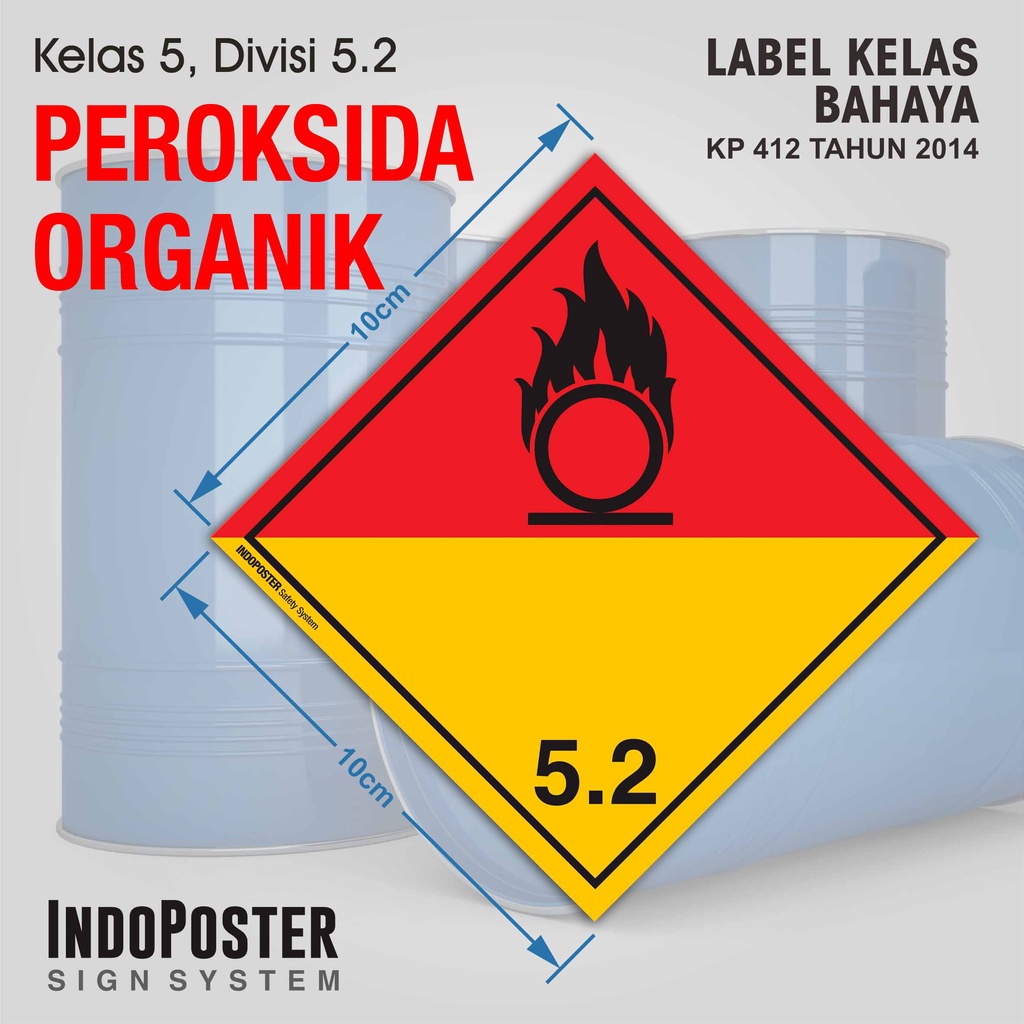 Jual Stiker IATA Label Kelas Material Bahaya Dangerous Goods ...