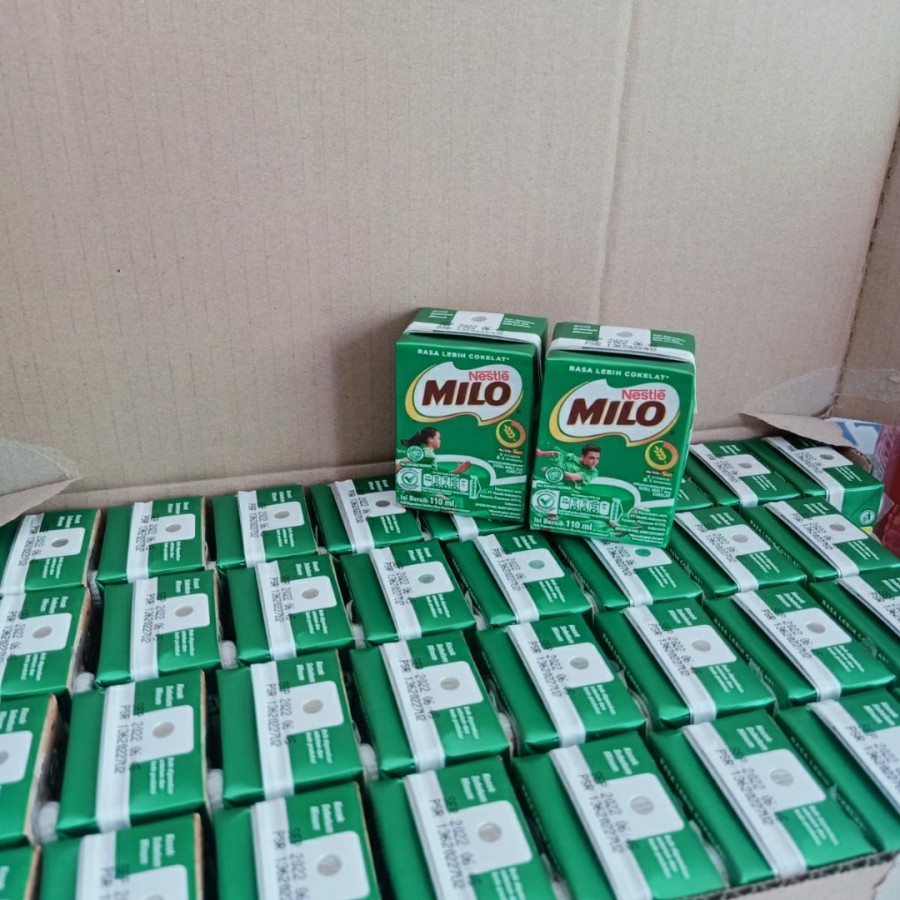Jual Susu Milo 1 dus 110 ml isi 36 kotak active go 1 karton isi 36pcs ...