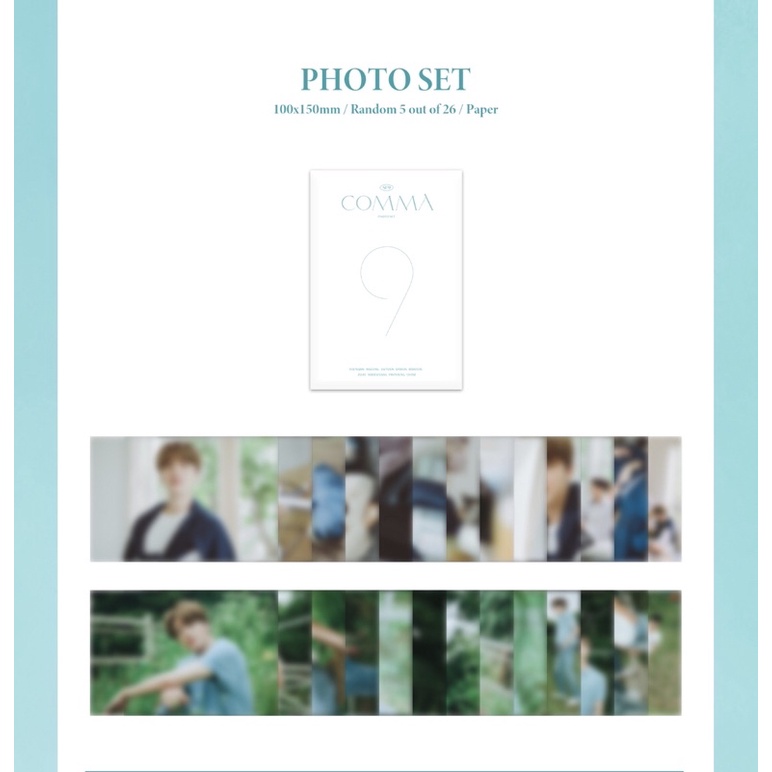 Jual PO OFFICIAL SF9 Comma Photo Set | Shopee Indonesia
