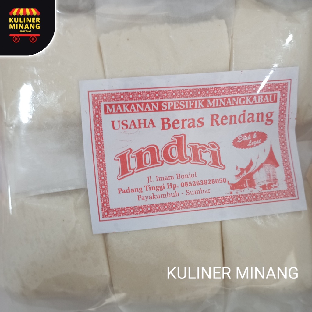 Jual Beras Rendang Oleh-Oleh Asli Cemilan Kampung Makanan Khas ...