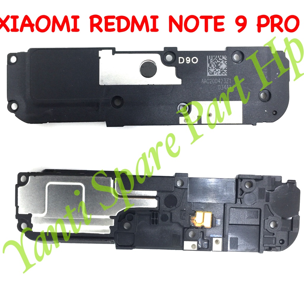 Jual Buzzer Loudspeaker Xiaomi Redmi Note 9 Pro 4G Fullset New Produk ...