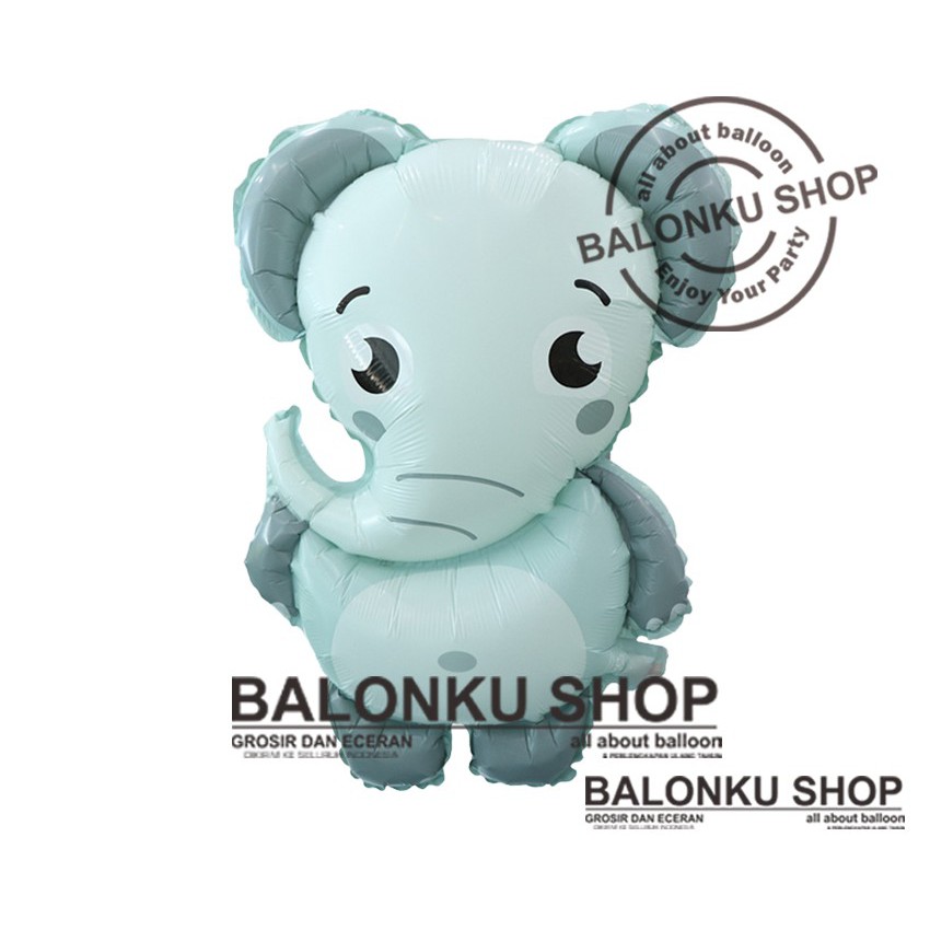 Jual Balon Foil Animal Gajah Jumbo / Balon Gajah Full Body / Balon ...