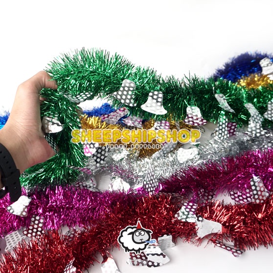 Jual SLINGER LONCENG Slinger Merry Christmas Hiasan Natal Hiasan Pohon ...