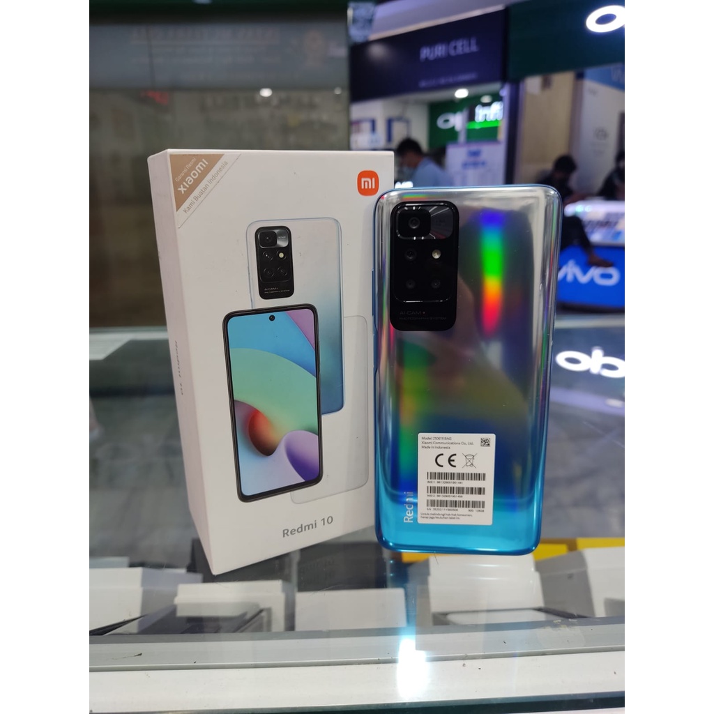 Jual Xiaomi Redmi 10 Ram 4/64GB | Ram 6/128GB (SECOND) | Shopee Indonesia