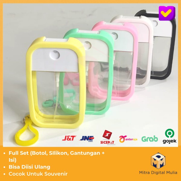 Jual FULL SET Botol Hand Sanitizer Casing / Case ( Termasuk Silikon ...