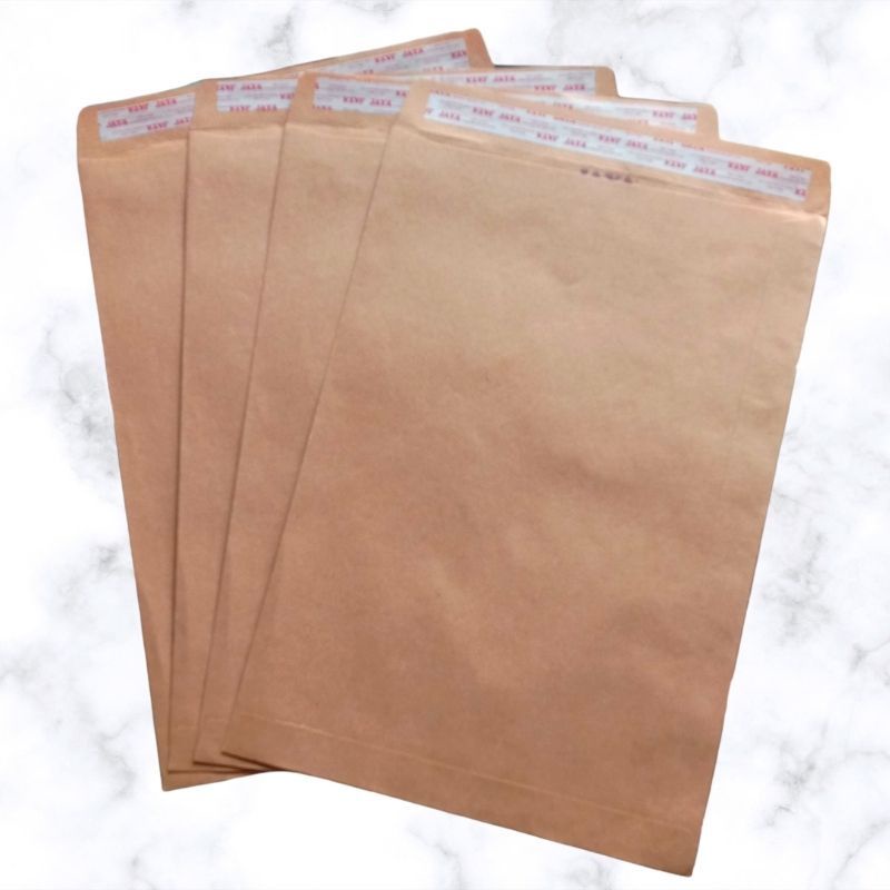 Jual Amplop Lem Map Coklat folio F4 Surat Lamaran Kerja 80gsm ecer ...