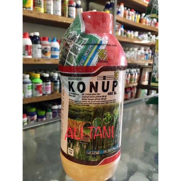 Jual KON UP 480 SL kemasan 1 Liter Herbisida Sistemik/Racun Rumput ...
