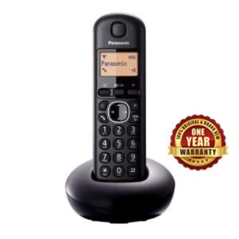 Jual Panasonic Cordless Phone KX-TGB210 Wireless Telephone - BLACK | Shopee Indonesia