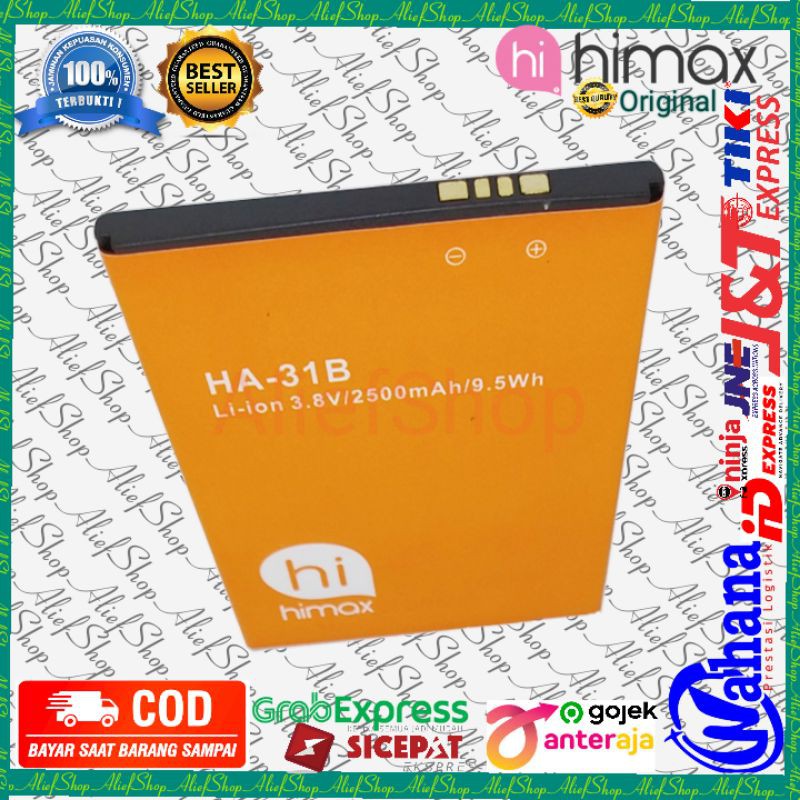Jual Batrai Himax HA-31B/POLYMER X Batre BT Himax HB31B Baterai Original Battery | Shopee Indonesia