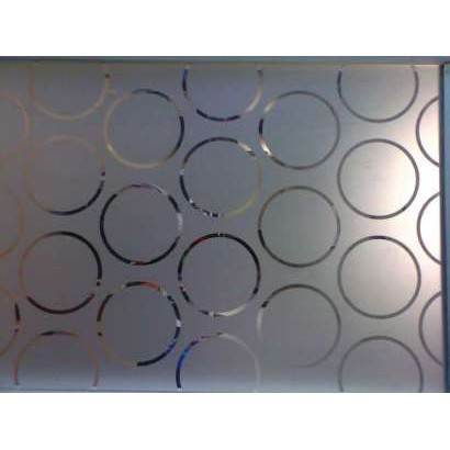 Jual Stiker Kaca es Sandblast Motif Lingkaran | Shopee Indonesia