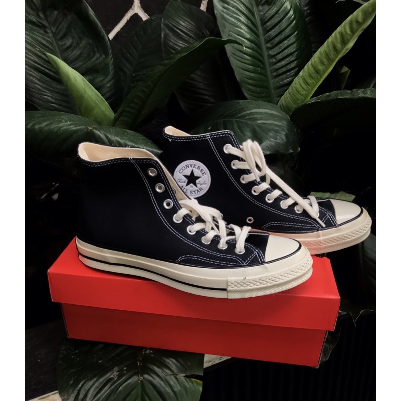 Jual Converse 70s Hi Black/Egret Original Resmi Map | Shopee Indonesia