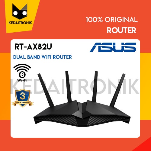 Jual ASUS Router RT-AX82U Aura RGB Gaming AX5400 Dual Band WiFi 6 Wireless | Shopee Indonesia