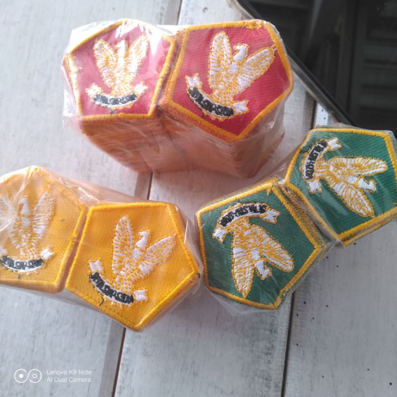 Jual Badge Garuda bordir 100 biji bet Garuda | Shopee Indonesia