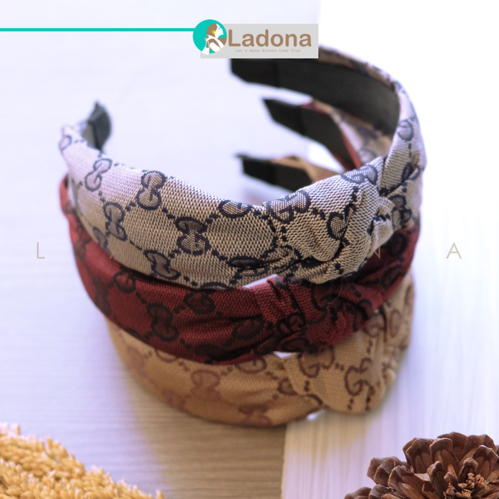 Jual LADONA STORE Bandana Kain Motif Batik Bando Simpul Ikat Bando ...