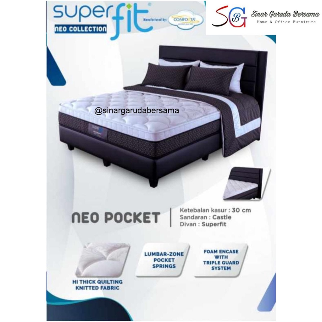 Jual COMFORTA SUPERFIT NEO POCKET / COMFORTA SUPERFIT INDIVIDUAL POCKET ...