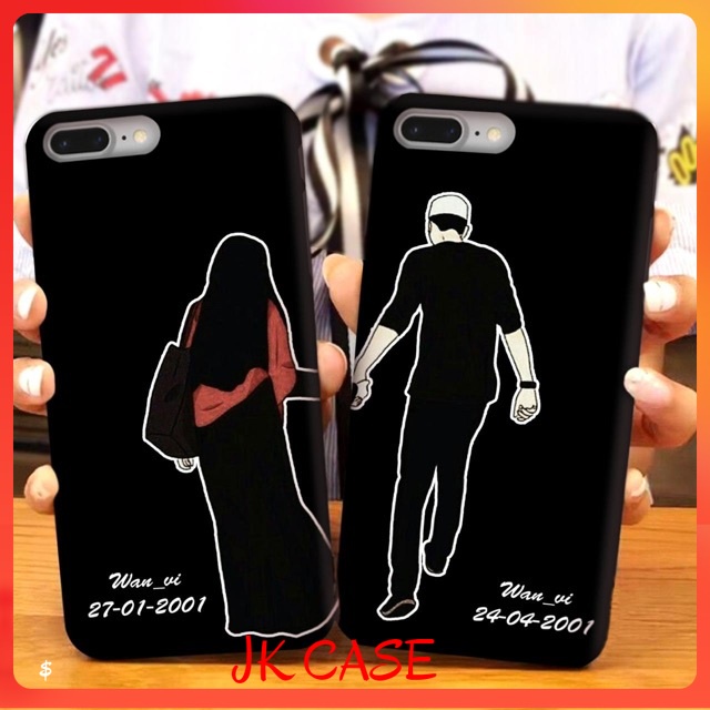 Jual [COD] Custom case softcase costum casing hp COUPLE gambar muslim ...