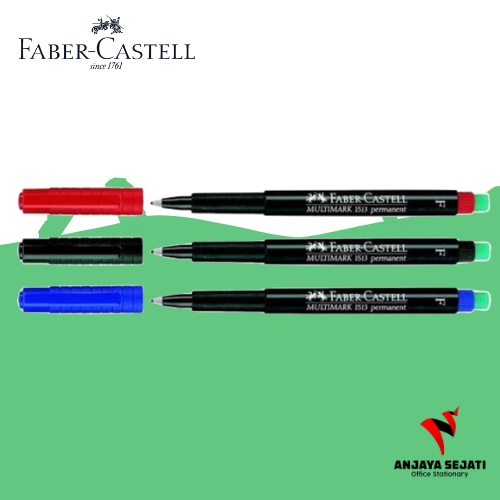 Jual Spidol OHP Faber Castell Ukuran F - per buah | Shopee Indonesia