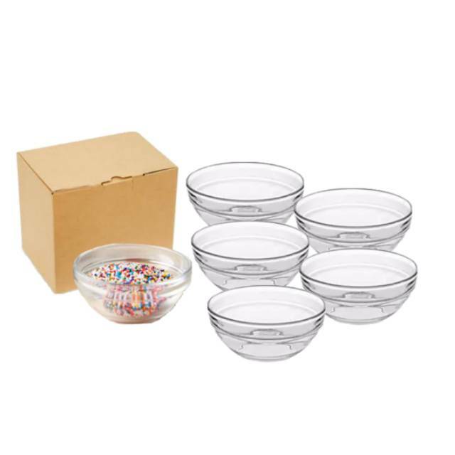 Jual 1 Set Isi 6 Pcs Mangkuk Bumbu Mini - Mangkok Kaca - Mangkok Saos ...