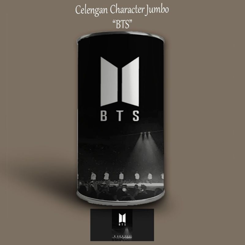 Jual CELENGAN TARGET KARAKTER (BTS LOGO) ATM MURAH BUKA TUTUP VIRAL ...