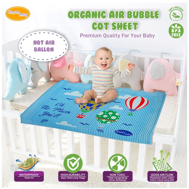 Jual Perlak Waterproof Bayi SUGAR BABY / Mastela / SIMSON / Crown ...