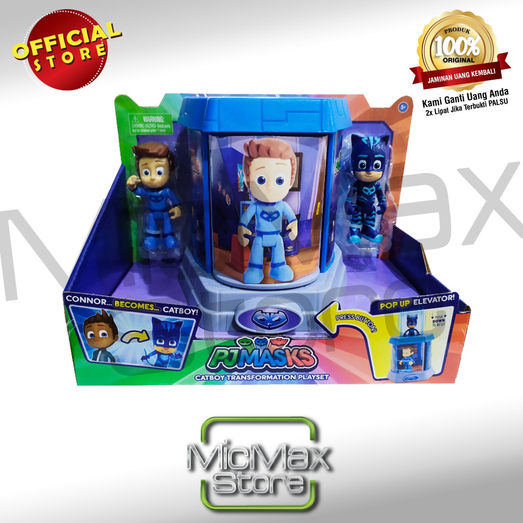 Jual PJ Masks PJMasks CatBoy Cat Boy Transformation Playset | Shopee ...