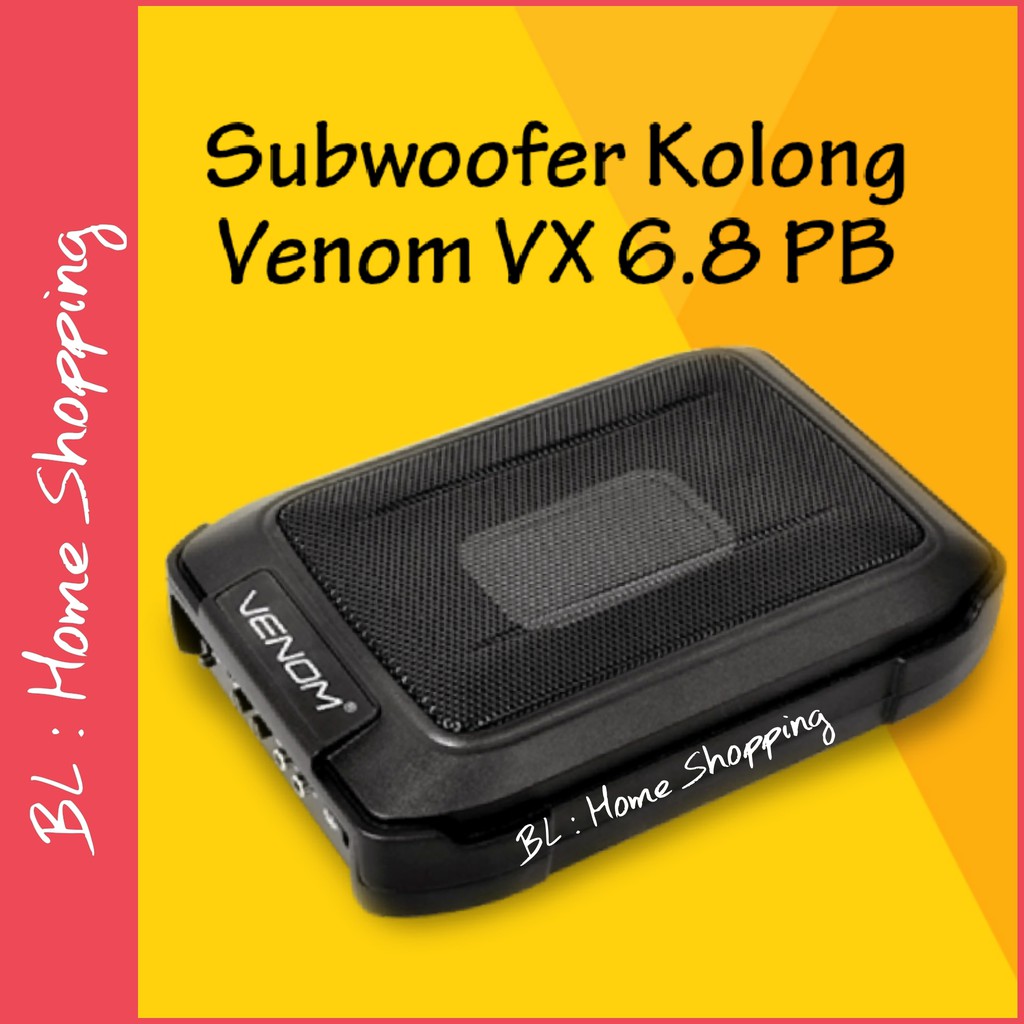 Jual Subwofer Kolong Aktif Venom VX6.8PB Subwofer Venom VX 6.8 PB Garansi Resmi | Shopee Indonesia