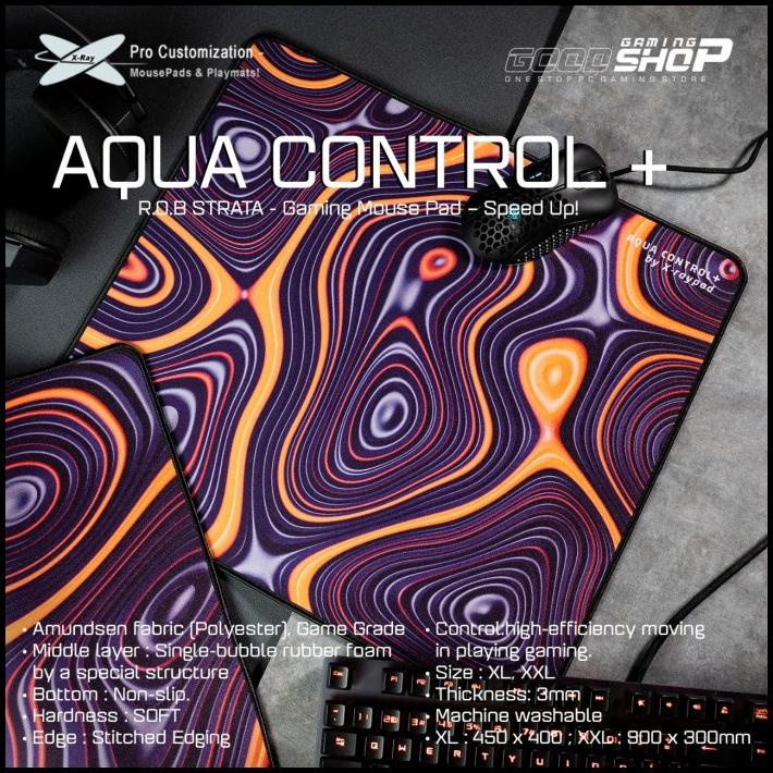Jual Xraypad Aqua Control+ Rob Strata - Gaming Mousepad | Shopee Indonesia