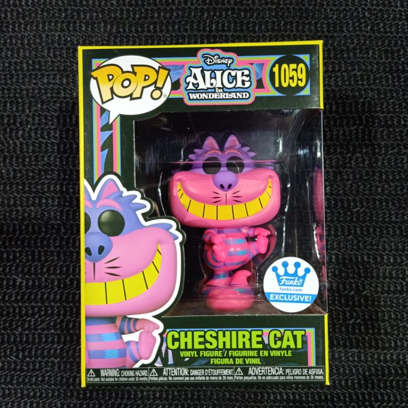 Jual Funko Pop! Disney : ALICE In WONDERLAND : CHESHIRE CAT (Blacklight ...