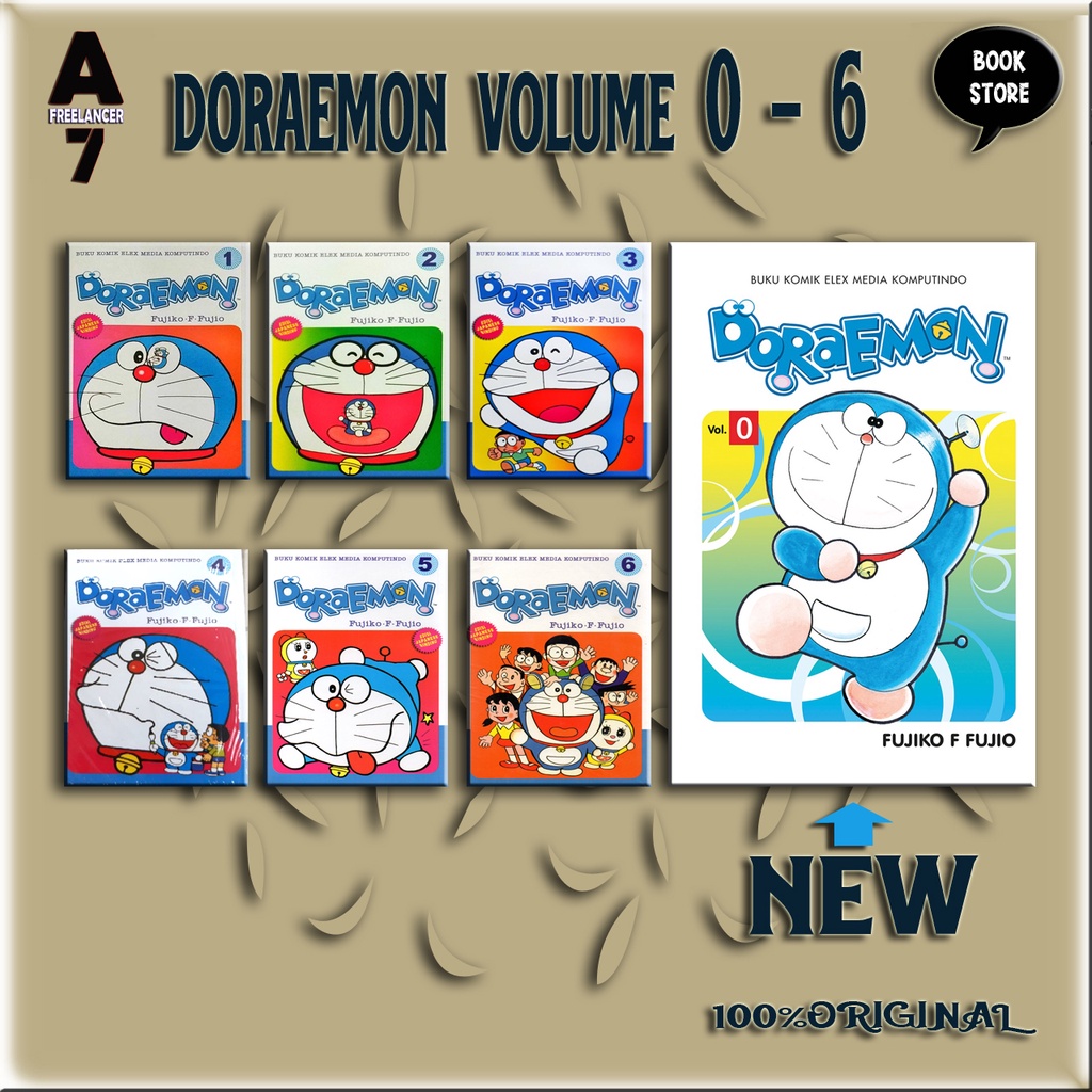 Jual Komik Doraemon Volume 1 - 10 & Doraemon Volume 0 | Shopee Indonesia