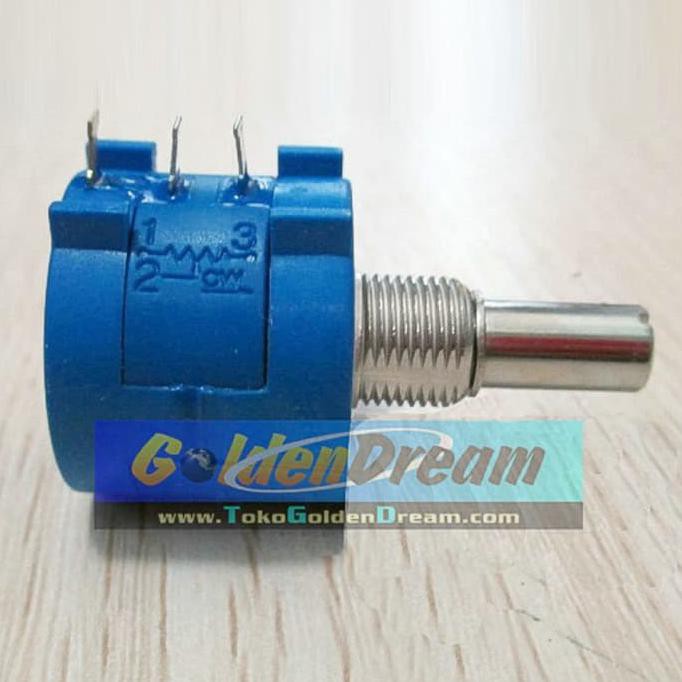 Jual Diskon Potensiometer 10K Wirewound Multiturn Precision Adjustable ...