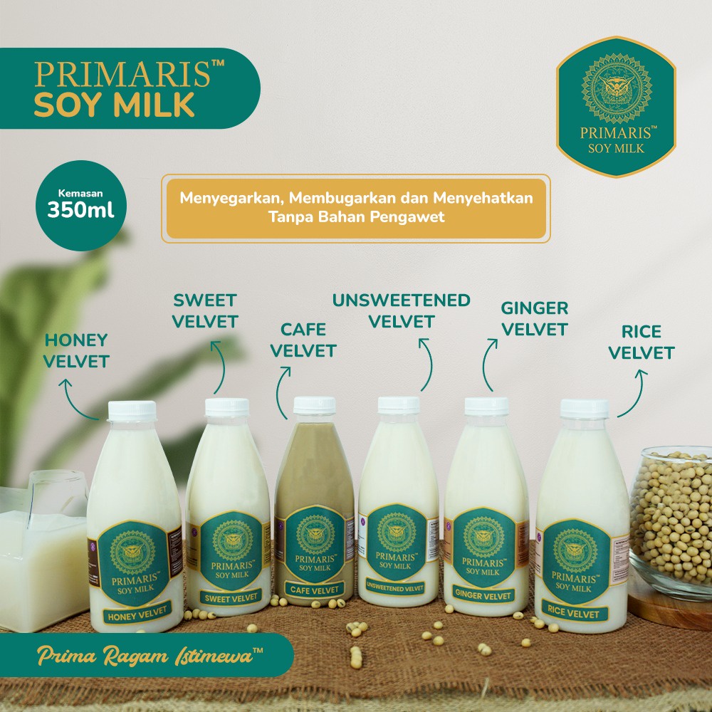 Jual PRIMARIS SOY MILK 350 ML | Shopee Indonesia