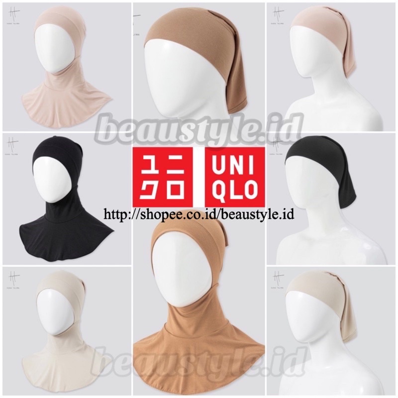 Jual [SALE] READY ORI 100%! UNIQLO Airism Woman Inner Hijab Headband ...