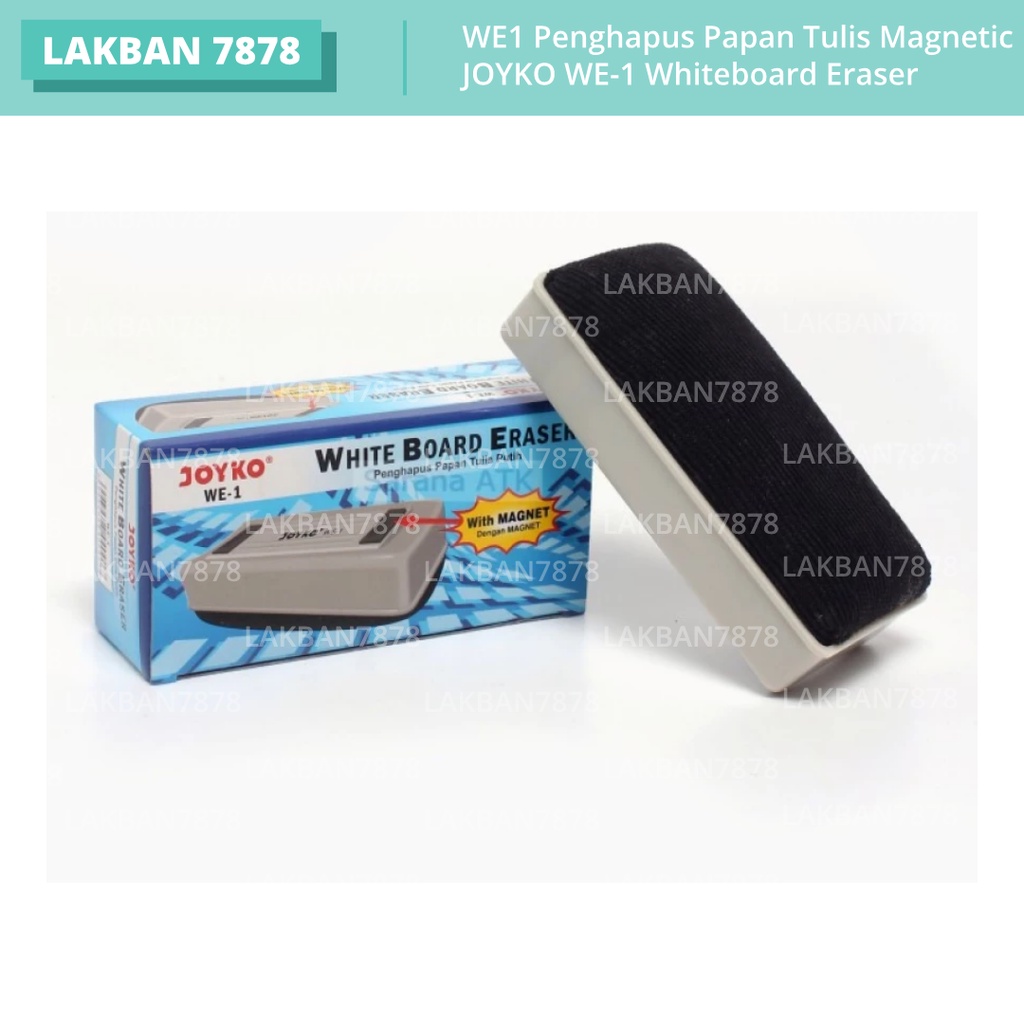 Jual WE1 Penghapus Papan Tulis Magnetic JOYKO WE-1 Whiteboard Eraser ...