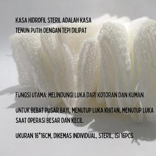 Jual Kasa Hidrofil HK Hexa Husada Bebat Pusar Bayi Operasi Kecil ...