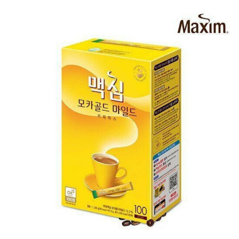 Jual Maxim Original Coffee (100 Sachet) 3 varian rasa | Shopee Indonesia